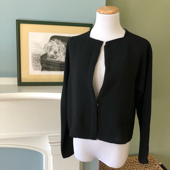 Babette | Jackets & Coats | Babette Black Zipup Blazer | Poshmark